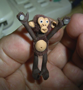 Happy Magnetic monkey tutorial by Garie Sim
