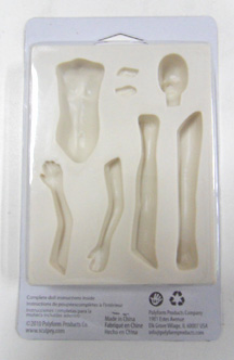 The polymer clay shop, Sculpey Push Molds