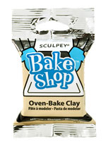 The polymer clay : Sculpey Bake Shop Clay